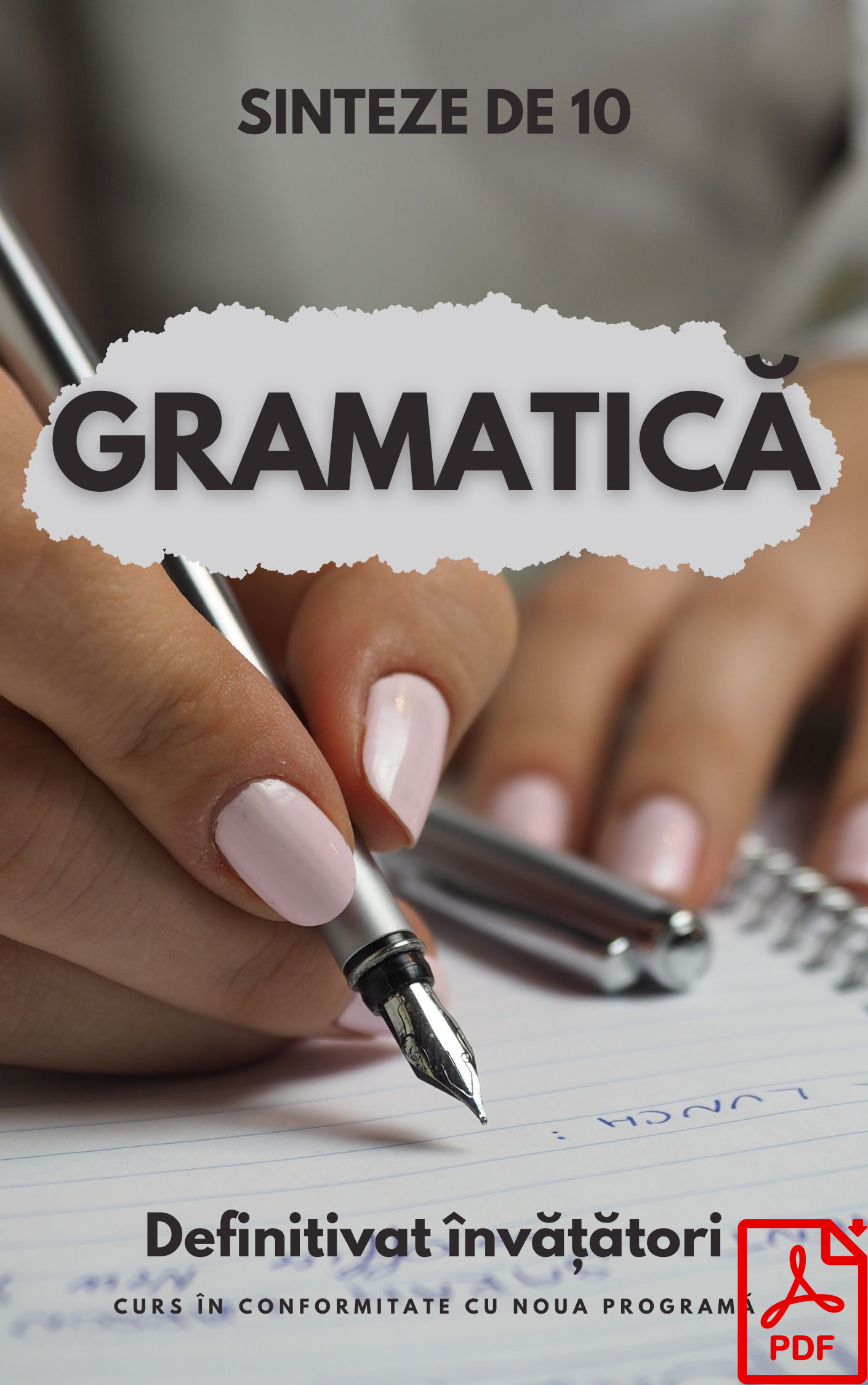 Sinteze gramatică definitivat învățători - Sinteze de 10